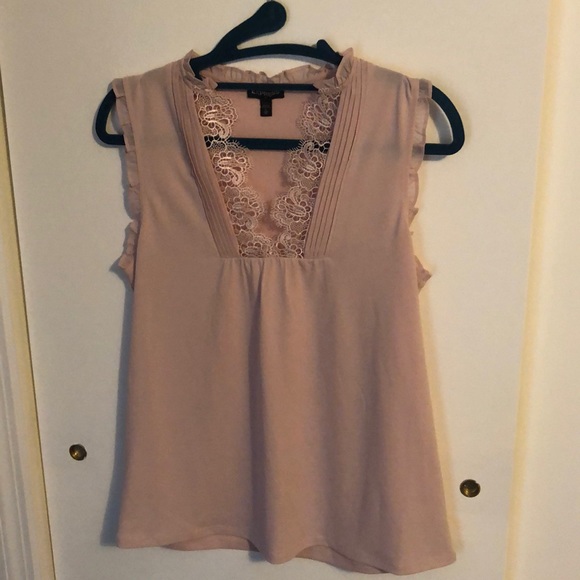 Express | Tops | Blush Pink Sleeveless Express Top | Poshmark